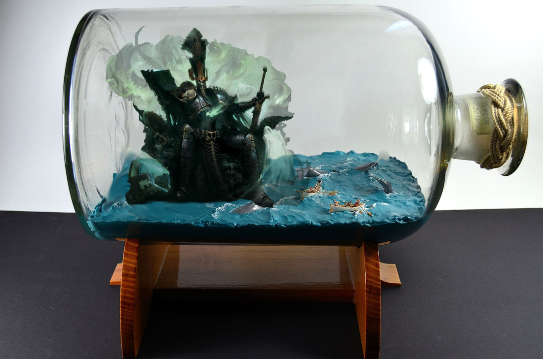 Nagash captured in Kharadron spell-in-a-bottle bottle – The Azyr Weekly